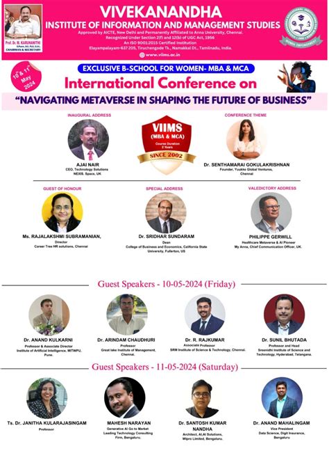 Dr R Raj Kumar On Linkedin Conference Keynote Srmist Outreach Meta Ar Vr Mr