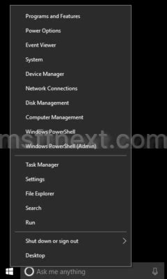 Restore Open Command Window Here Menu Item In Windows 10 Creators Update