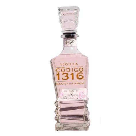 Tequila Código 1316 Plata Rosa 750 Ml