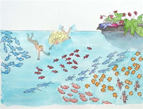 Skinny Dippin Rwatercolor