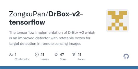 Github Zongxupandrbox V2 Tensorflow The Tensorflow Implementation Of Drbox V2 Which Is An