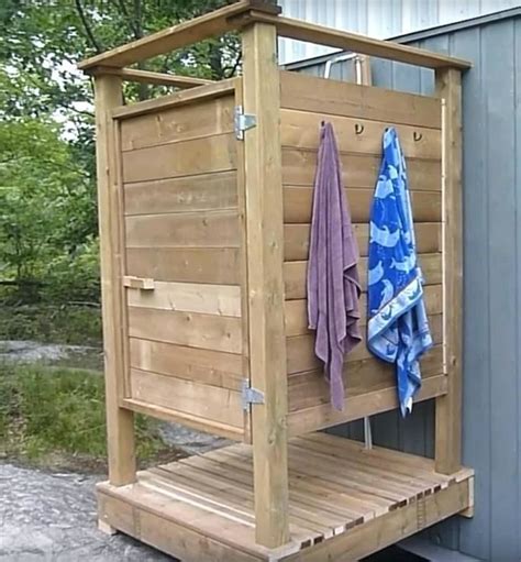 Diy Outdoor Shower Enclosure Shower Ideas