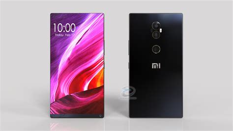 Xiaomi Mi Mix Concept Render Shows Screen To Body Ratio And Dual Rear Cameras Gizmochina
