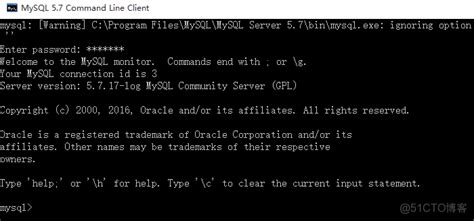 mysql打开命令行 输入密码后 弹框自动消失 mob64ca140f29e5的技术博客 51cto博客