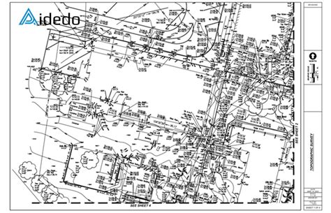 How Does Aidedo Complete A Topographic Survey Drawing