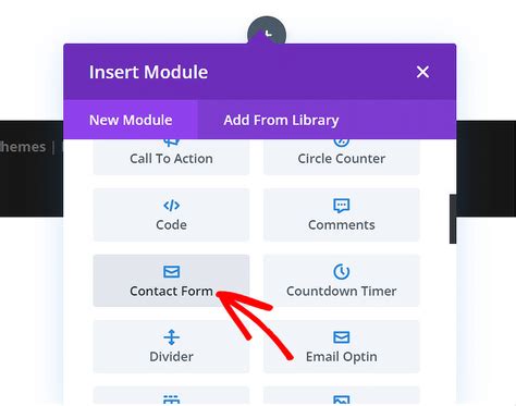 how to make a divi contact form 2 different methods