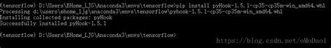 Tensorflow下安装whl文件tensorflowwhl Csdn博客