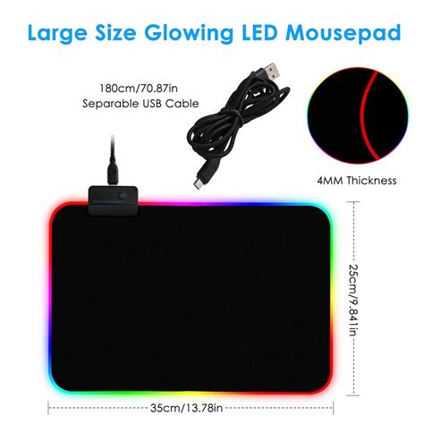 Ph Co PC Depot RGB MOUSE PAD MM MM