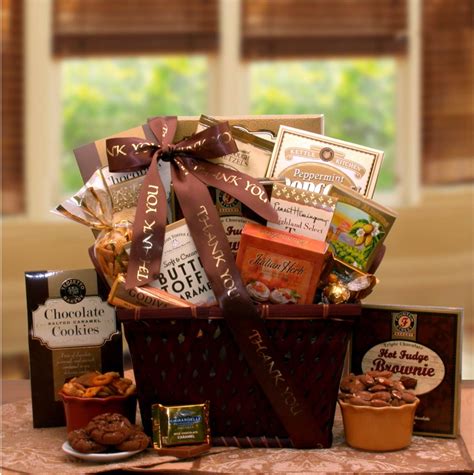 Thank You T Basket Gourmet T Basket Thank You Care Package