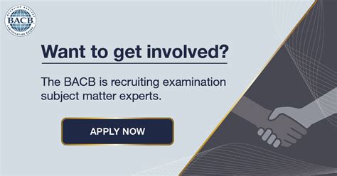 BACB EXAMINATION VOLUNTEER INFORMATION Behavior Analyst Certification Board