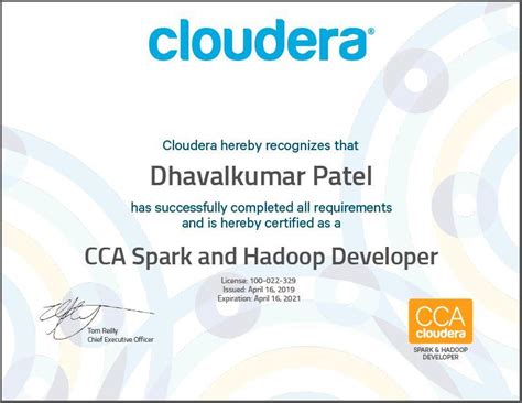 Dhaval Patel On Linkedin Cca175 Spark Hadoop 13 Comments
