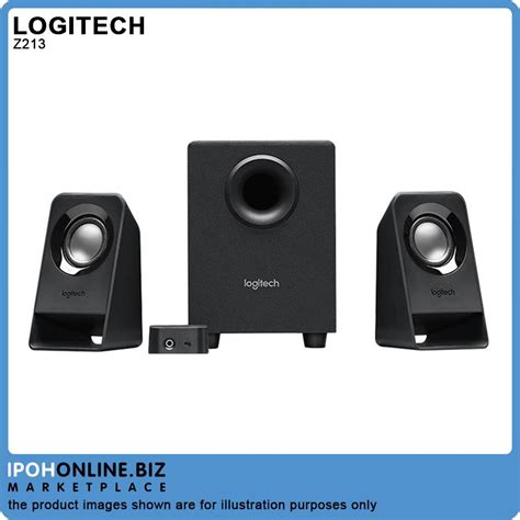 Logitech Z213 Compact 2 1 Full Sound Speaker System