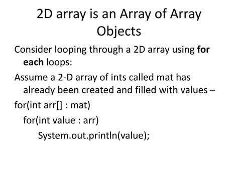 PPT One Dimensional Arrays PowerPoint Presentation Free Download ID 2928747