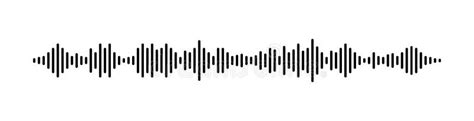 Frequency Audio Waveform Icon Symbol Stock Vector Illustration Of