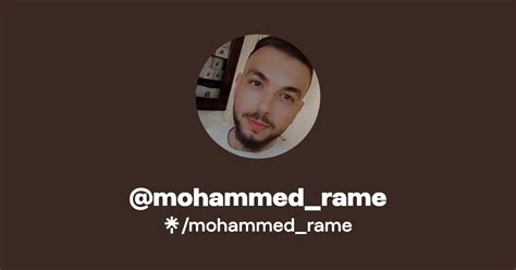 Mohammed Rame Twitter Instagram Linktree