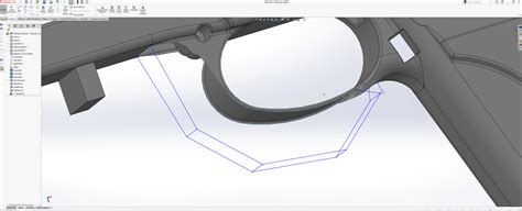 Trying To Do An Extrude Cut On The Selected Surface Rsolidworks