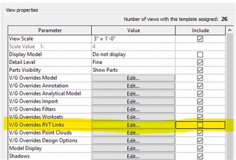 Solved Linked Revit File Greyed Out In Visibilitygraphics Autodesk