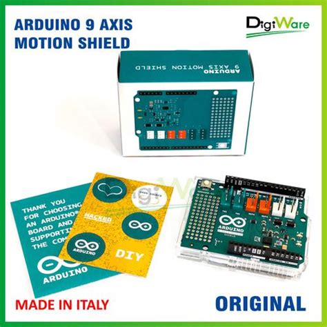 Jual Arduino 9 Axis Motion Shield Original Ori Italy Kota Surabaya