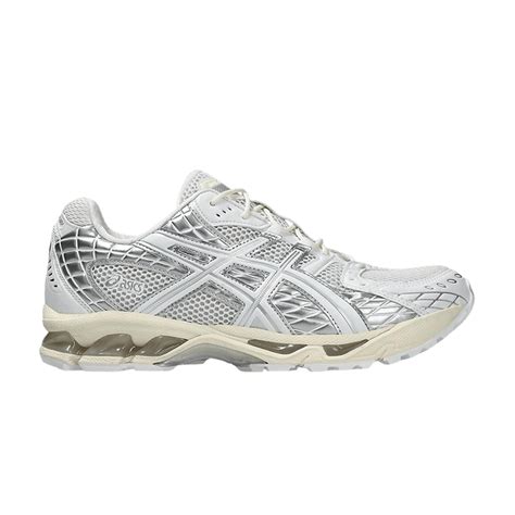 Buy Asics Gel Nimbus 10 1 White Pure Silver 1203a761 100 Goat
