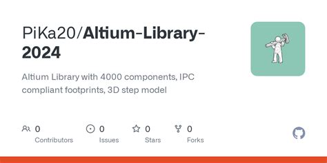 GitHub PiKa Altium Library Altium Library With Components IPC Compliant