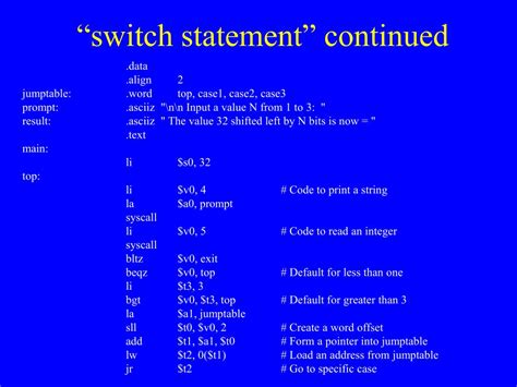 PPT MIPS Assembly Language Programming PowerPoint Presentation Free Download ID
