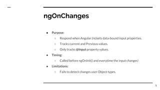 Angular Lifecycle Hooks PPTX