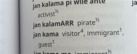 Ni Li Musi Mute Rtokipona