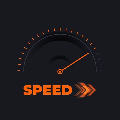 Premium Vector Vector Abstract Speedometer Concept Template