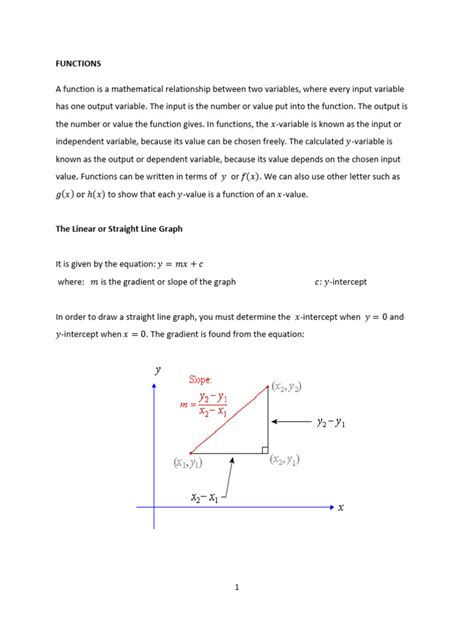Topic 4 Functions 1 Pdf Asymptote Cartesian Coordinate System
