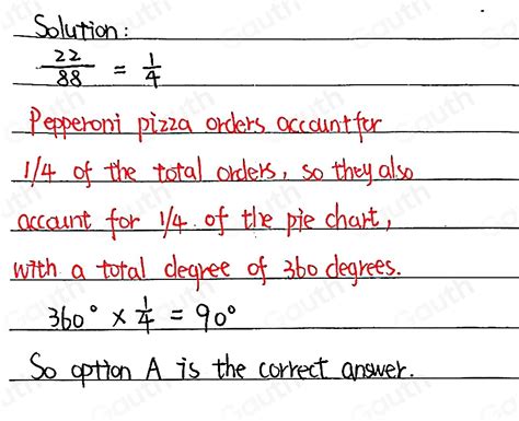 Solved If A Data Set Showing Types Of Pizza Ordered At A Particular Restaurant Indicates 22 Out