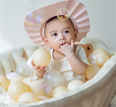 돌아기 샴푸캡 아기샤워캡 완전만족 목욕템 내돈내산 네이버 블로그