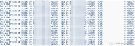 Abap 效率优化 For All Entries In和join Itab对比for All Entries In 和join的区别 Csdn博客