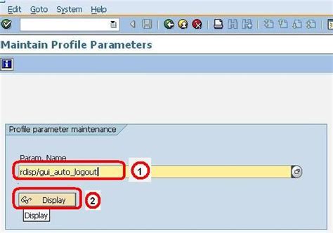 How To Set Time Out For Sap Gui