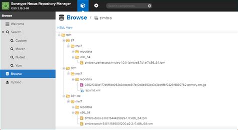 Proxy para repositórios YUM com Nexus Repository Manager NXRM Pensando Linux