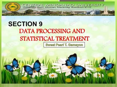 Statistical Treatment Pdf