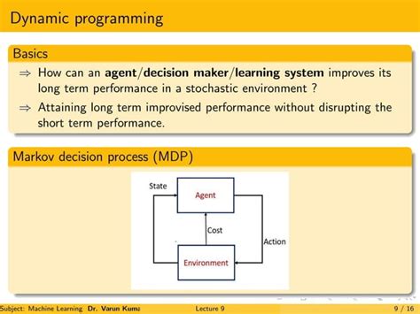 Lecture 9 Markov Decision Process Pdf