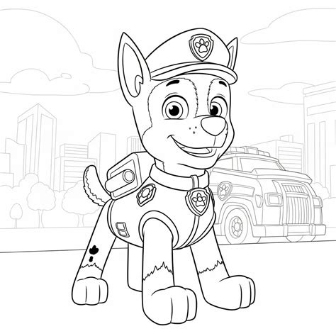 18 Paw Patrol Para Colorear ¡misión Diversión Para Imprimir