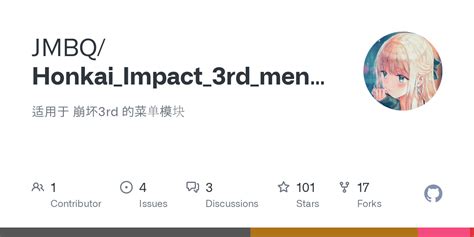 Releases JMBQ Honkai Impact Rd Menu Mod GitHub