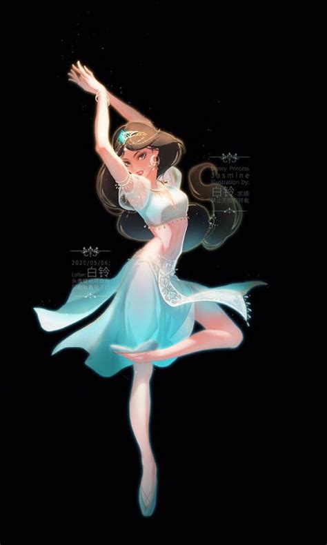 10 Mesmerizing Illustrations Of Disney Princesses As Ballerina Disney