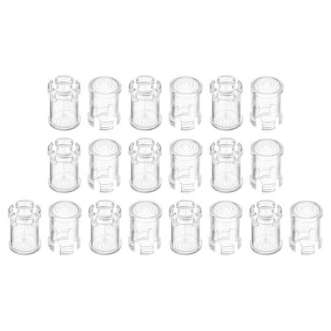 Uxcell 5mm Clear Light Emitting Diode Holder Clip Led Lamp Socket Bulb