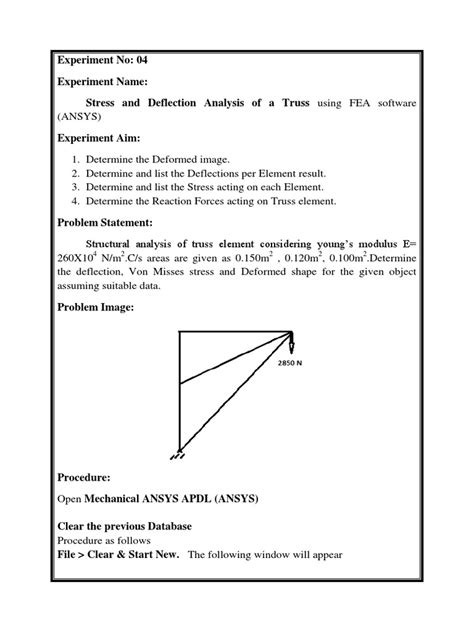 4 Experiment Truss Full Procedure With Images Pdf Deformation Engineering Structural