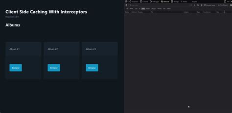 Client Side Caching With Interceptors Dev Community