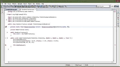 164 Minecraft Forge Modding Tutorials Custom Rendered Block