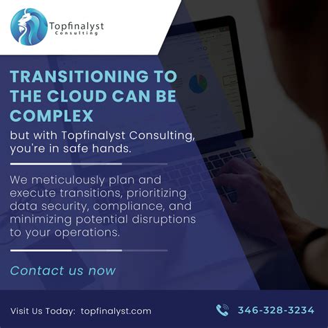 Transitioning To The Cloud Can Be Topfinalyst Consulting Facebook