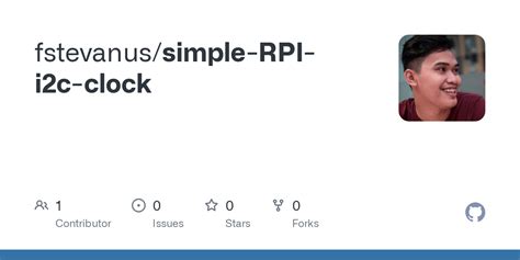 GitHub Fstevanus Simple RPI I C Clock