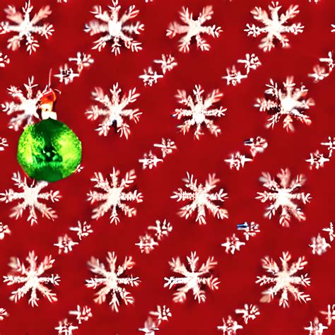christmasthemed seamless repeating pattern adobe illustrator style red