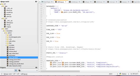 Python 27 Can Not Extend Django Bootstrapped Module Stack Overflow
