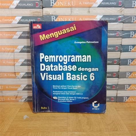 jual buku original menguasai pemrograman database dengan visual basic