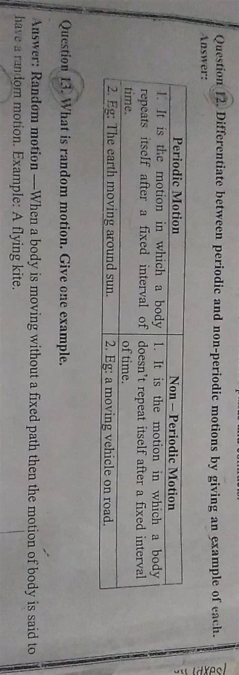 Random Motion Examples