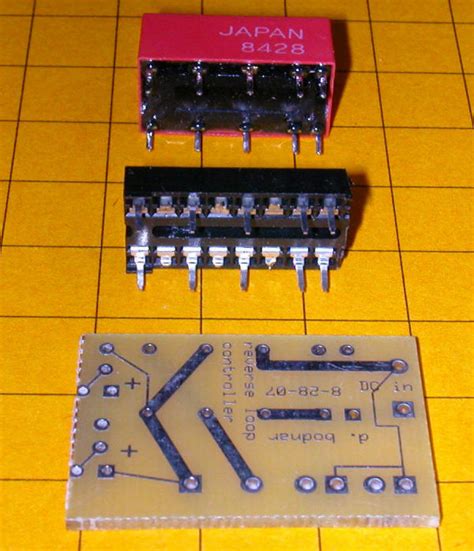 Reverse Loops And Wyes With Latching Relays